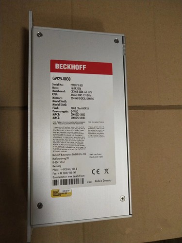 1PC Used BECKHOFF Industrial Computer C6925-0030 Expedited Shipping | eBay