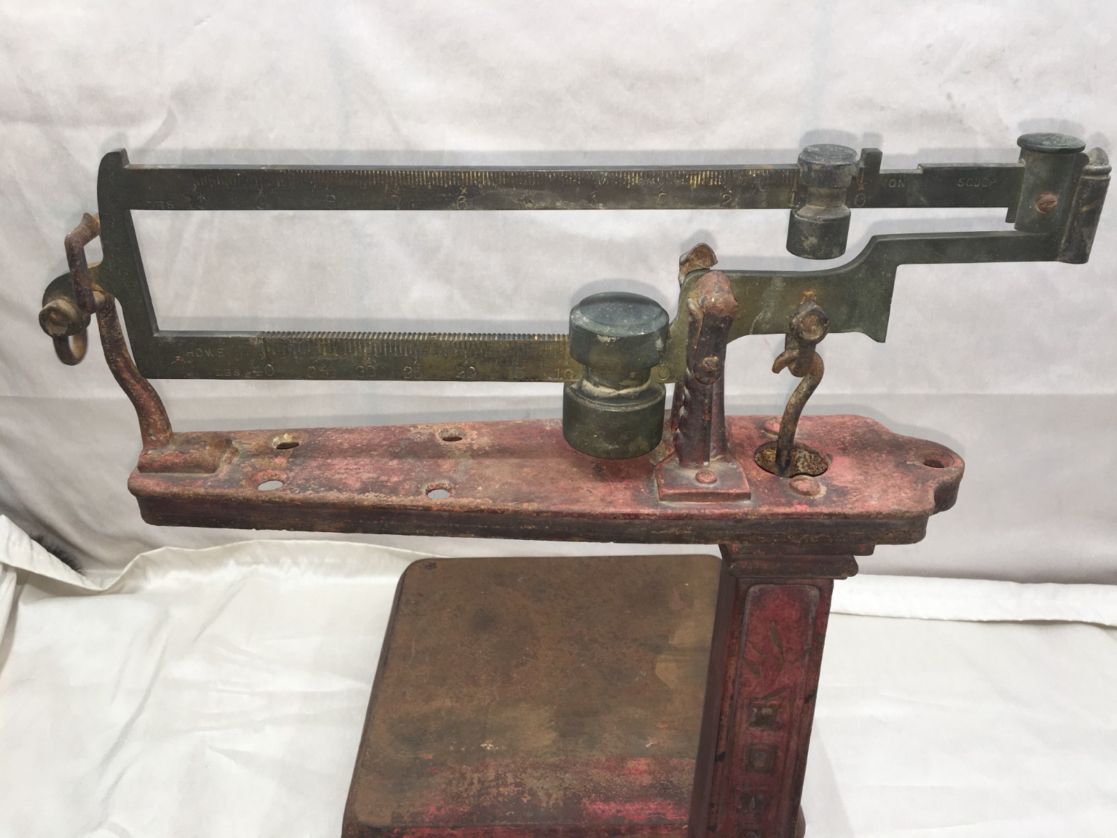 Antique Howe 5058 Platform Scale | eBay