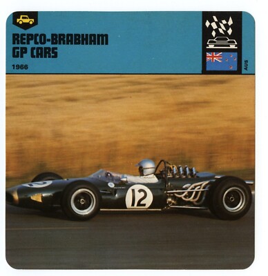 Repco Brabham GP Cars - Racing Competition Edito Service Auto Rally ...