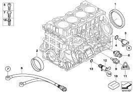 Rear Main Oil Seal Genuine BMW E88 E46 E90 E92 E93 320 E60 X1 X3 Z4 ...