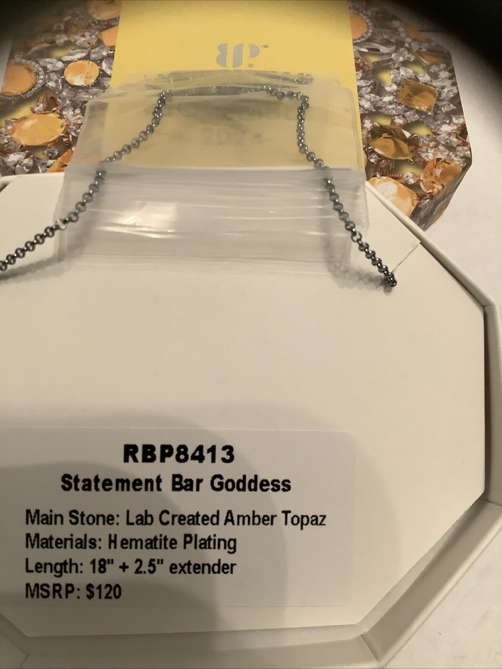 BP Bomb Party RBP 8413 Statement Bar Goddess Hematite November 24 ...