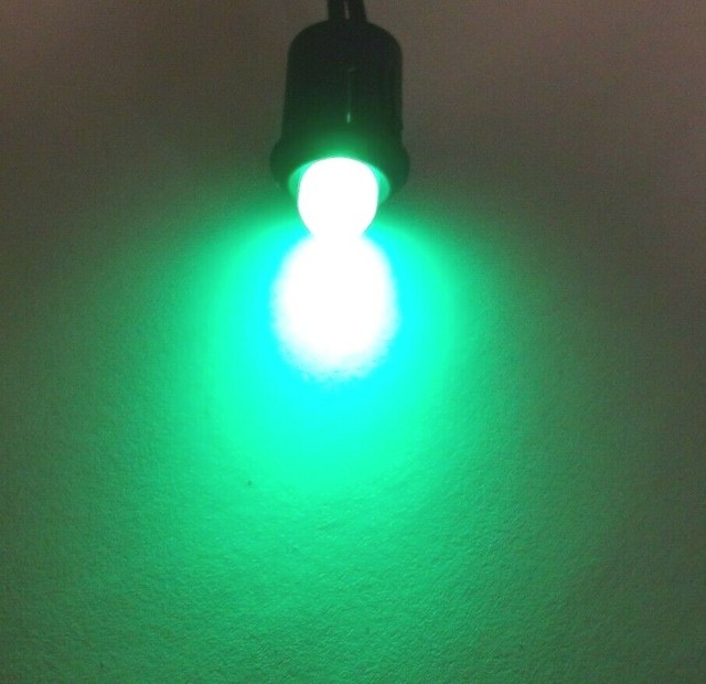 2 BBT Marine Grade 12 volt Green LED Mini Push-In Courtesy Lights | eBay