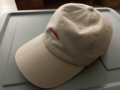 beige khaki Japanese Ball Cap Hat back strap TOYOSU Maguro sushi embro ...