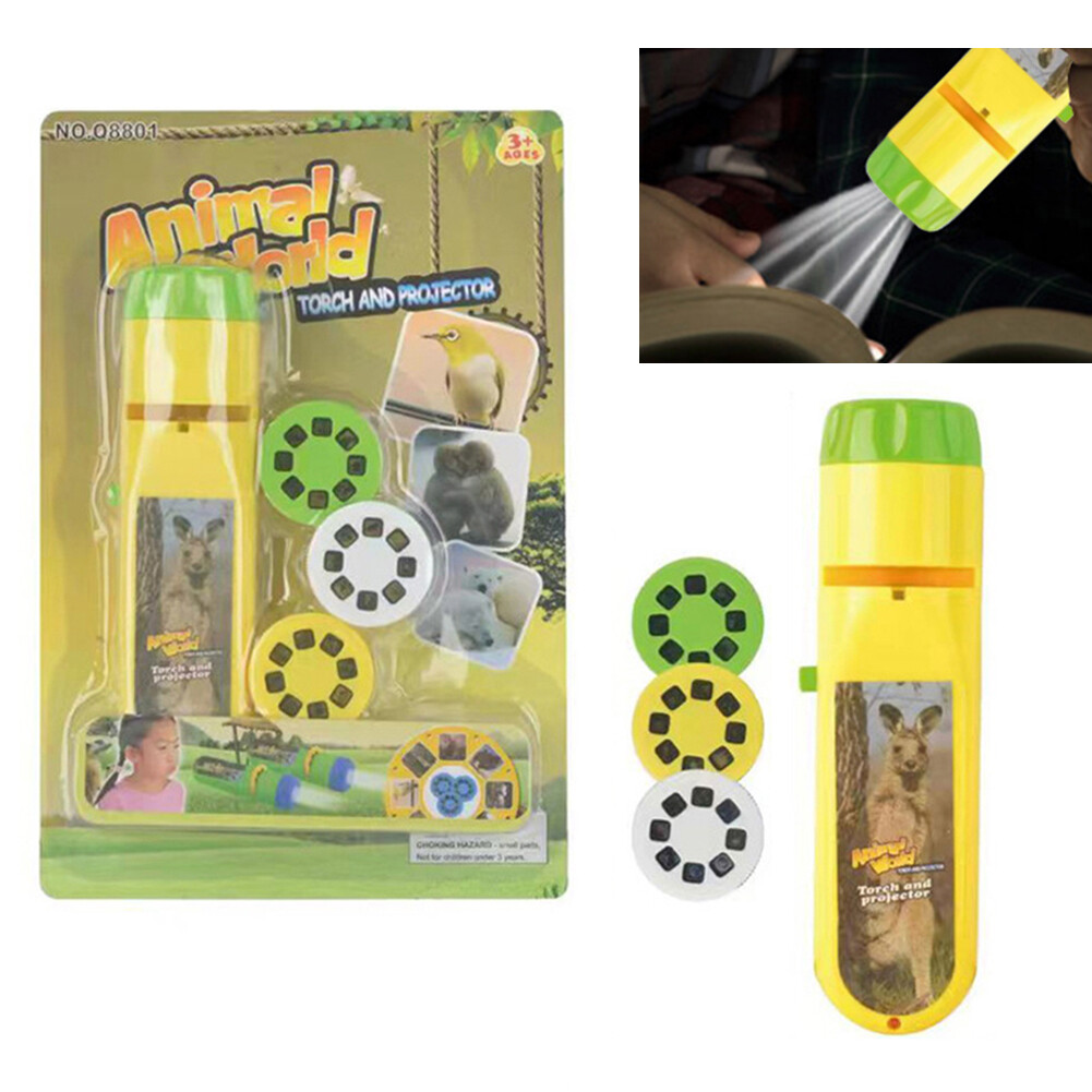 Projection Flashlight Best Gift Projectors Toys for Kids Children ...