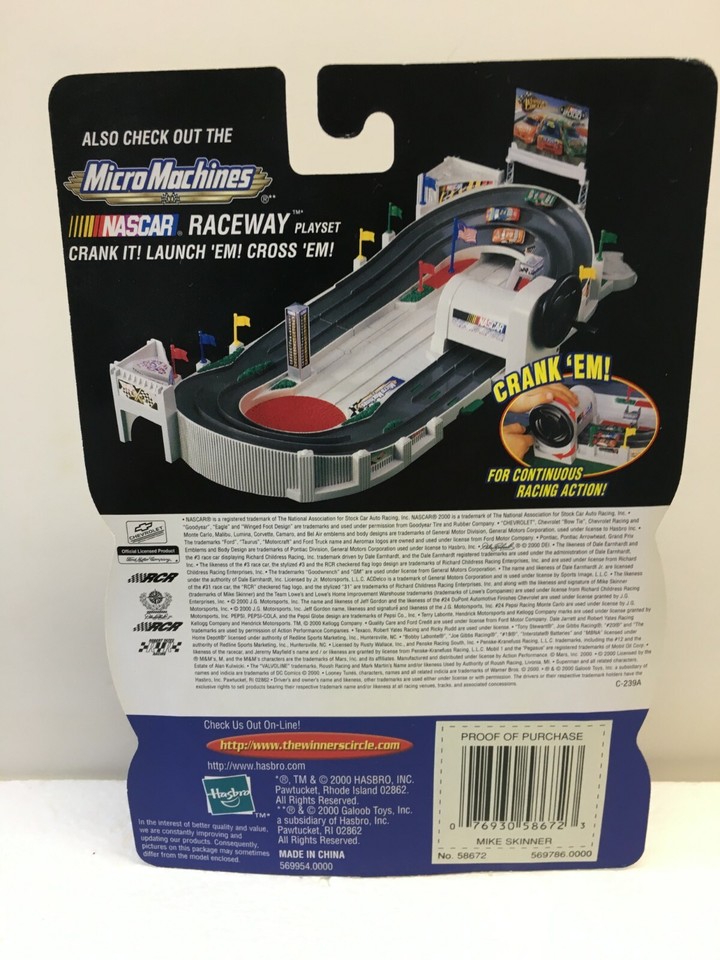 2000 Winners Circle 1/64 Mike Skinner #31 Army Monte Carlo Deluxe ...