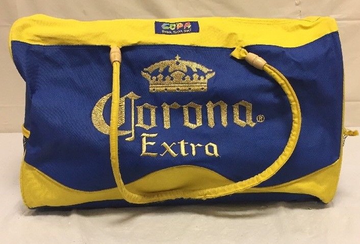 VINTAGE CORONA Copa Beach Sport Surf Corona Extra Beach Duffle Bag | eBay