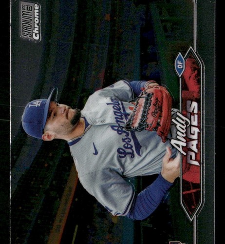 2024 Topps Stadium Club Chrome Andy Pages #59 RC Rookie Los Angeles ...