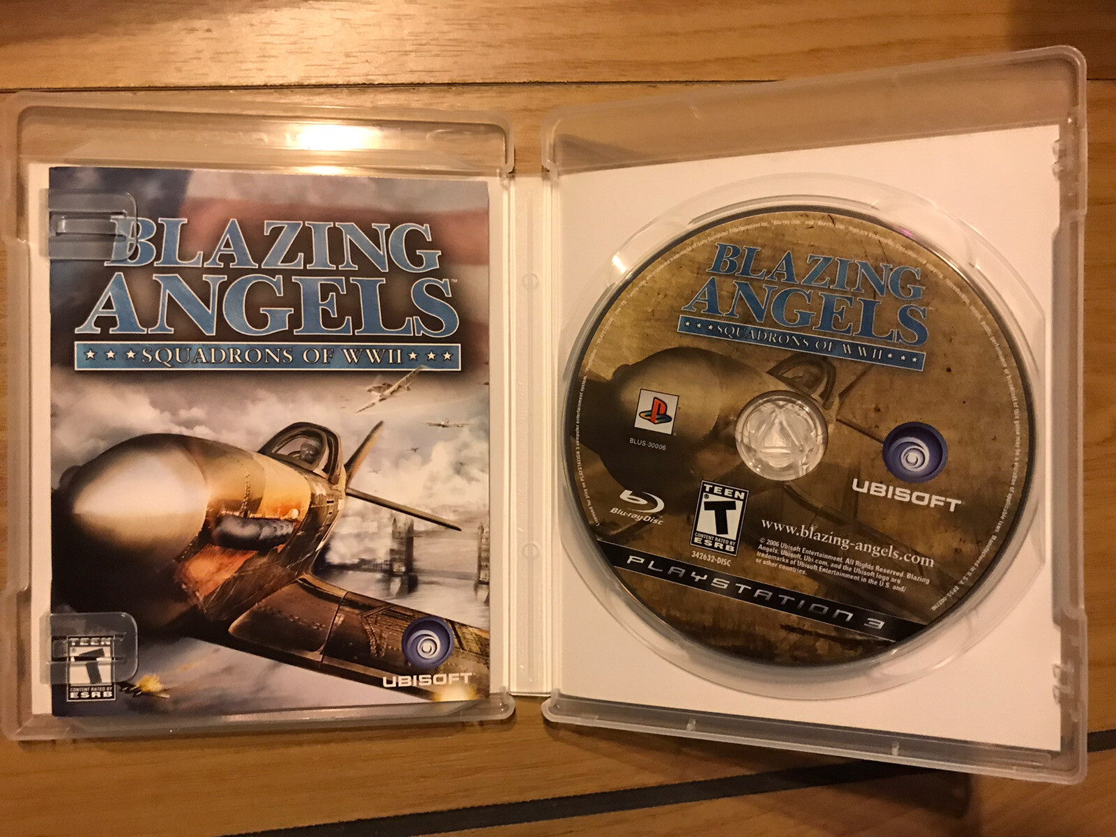 PS3 Blazing Angels: Squadrons of WWII (Sony PlayStation 3, 2006 ...