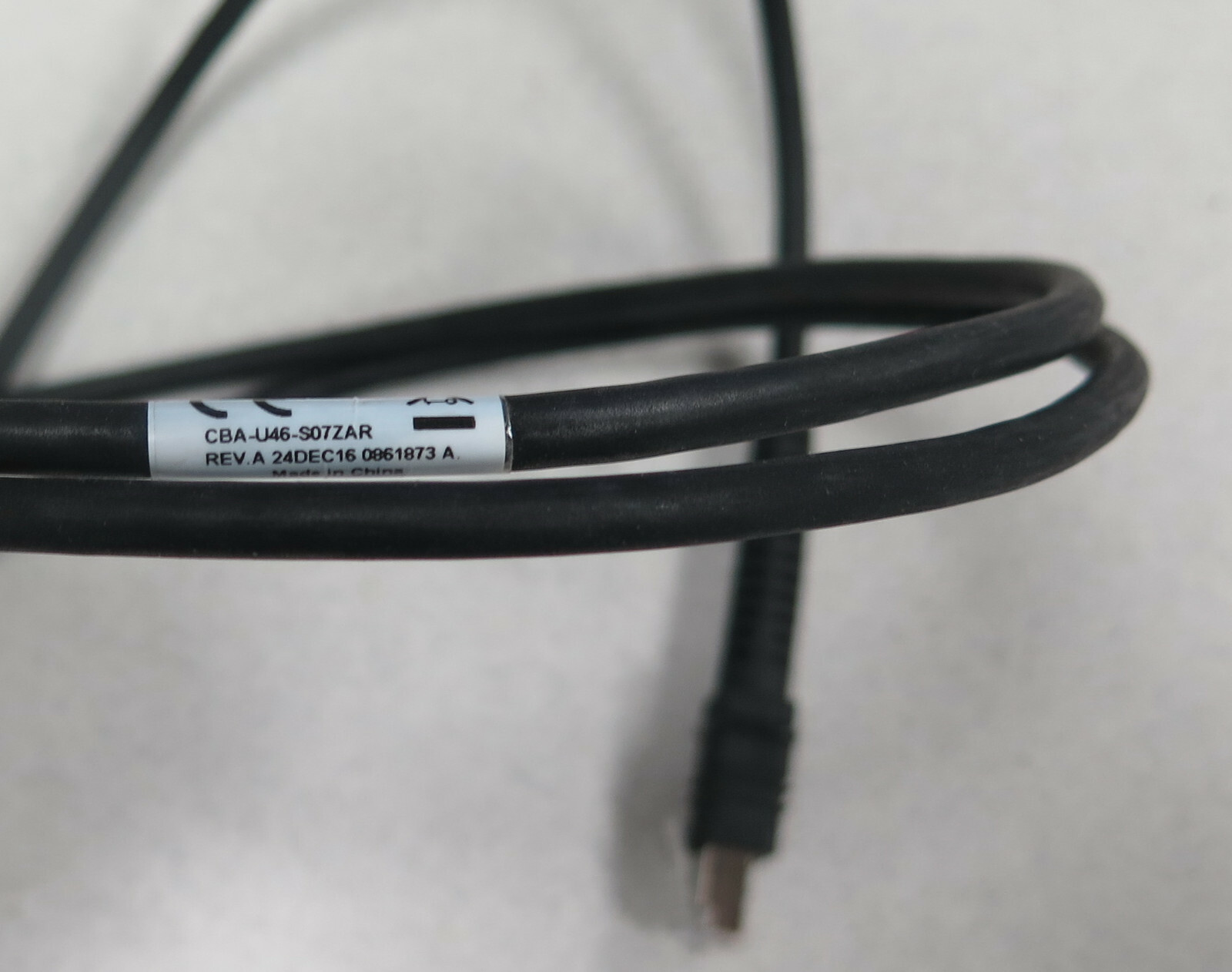 Zebra Motorola Scanner USB Cable CBA-U46-S07ZAR DS3608 Li3608 | eBay