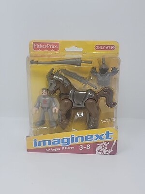 Fisher-Price Imaginext Sir Angus & Horse 2011 Knight Exclusive Rare Toy ...