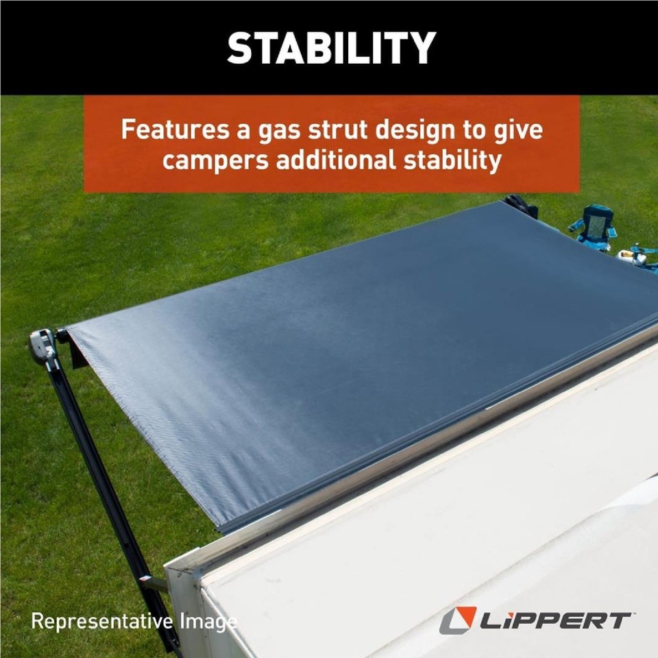 Lippert 281154 Solera Standard Flat Awning 69" Gas Strut Support Arm ...