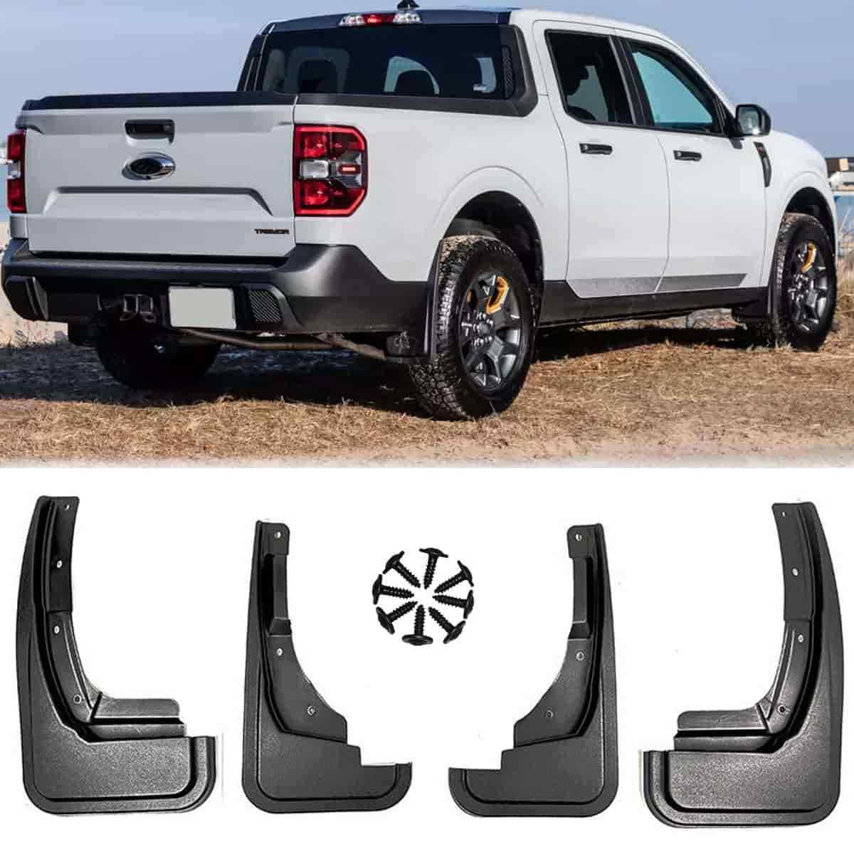 Car Mud Flaps Splash Guards Fender Mudguard For Ford Maverick XL XLT ...