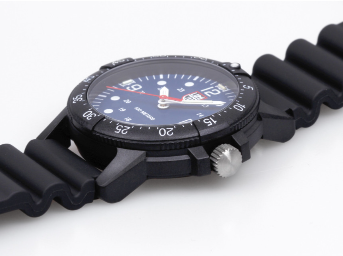 Luminox Xs.0323.l Leatherback Sea Turtle Blue Dial Carbon 44mm Men's ...