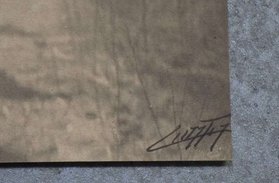 Edward S. Curtis The Vanishing Race Original Signed Stamped Picture ...