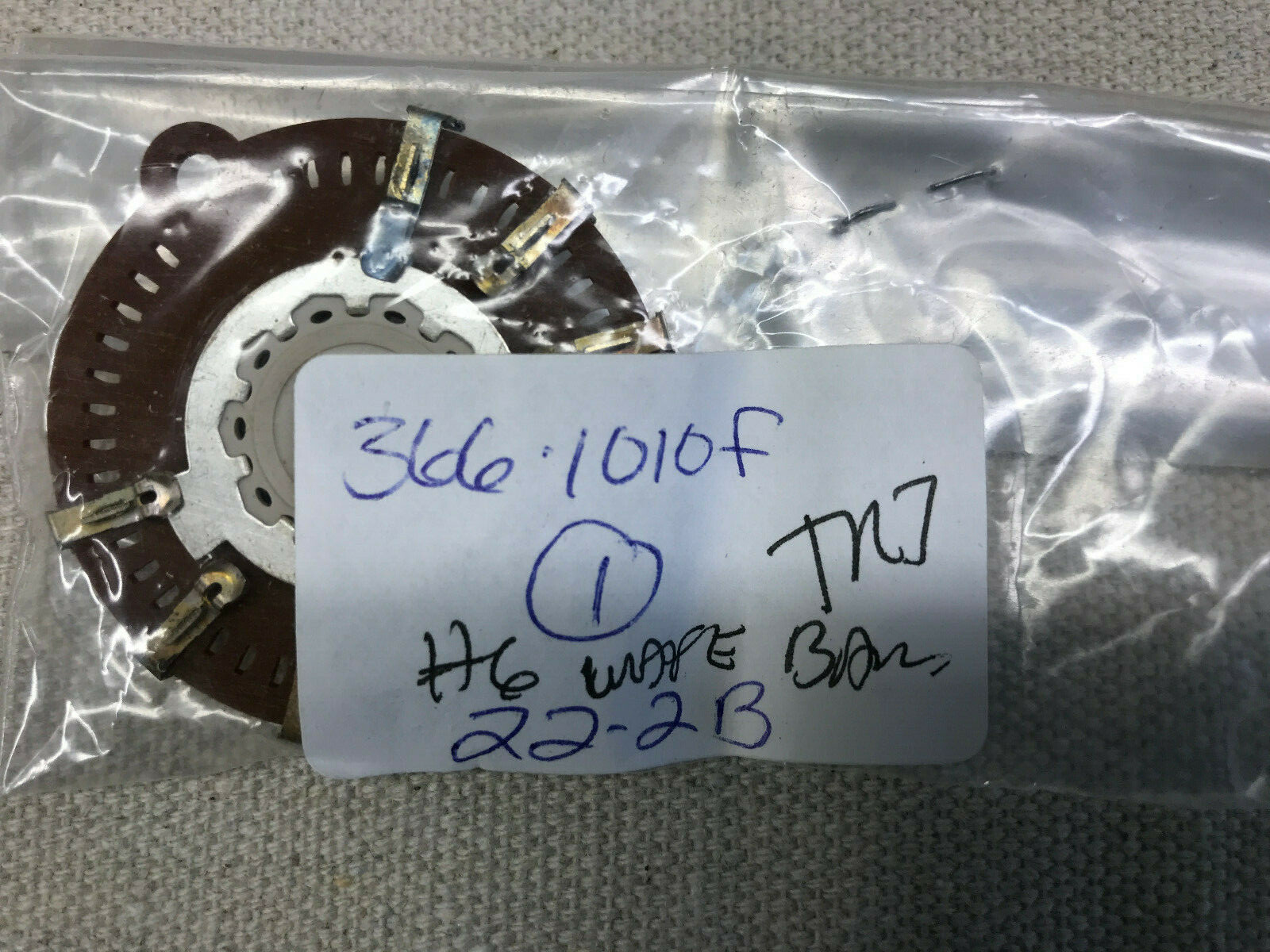 Drake TR7/TR7A New WAFER #6 BAND SWITCH Part# 3661010F | eBay