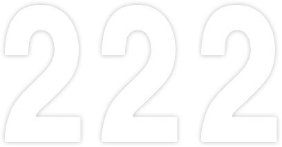 Factory Effex 7" White Pro Number 2 Decals (02-4352) | eBay