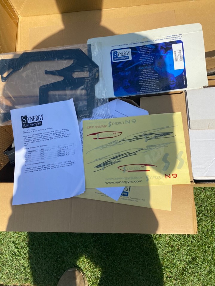 Synergy N9 RC Helicopter NIB | eBay