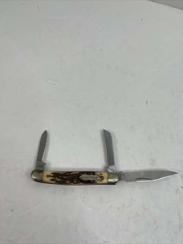 USA SCHRADE+ UNCLE HENRY STOCKMAN KNIFE 807UH Preowned | eBay