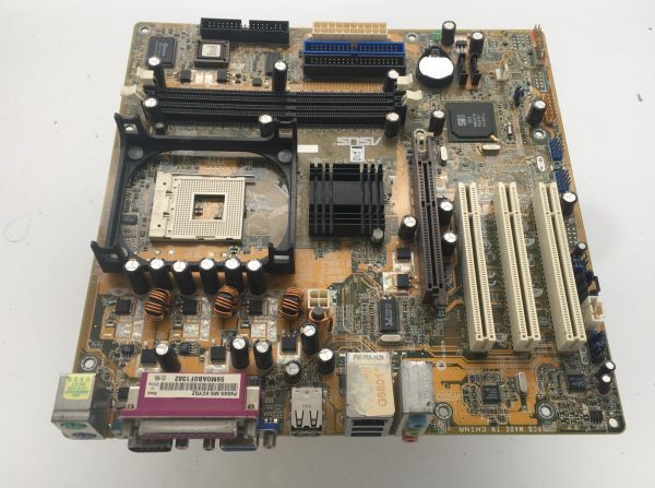 ASUS p4s8x-mx Sis 964 Placa Base FSB 800MHZ 2X SATA Conector 478 Intel ...