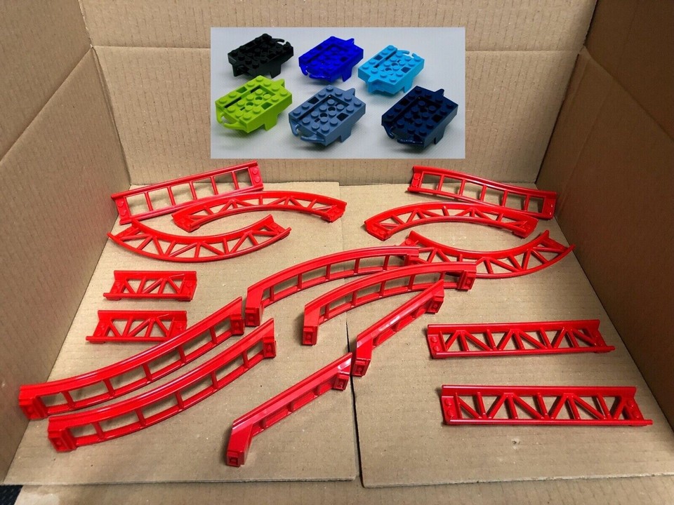 NEW Lego Roller Coaster Track Red & or cars (10261) Pick your Pieces or ...