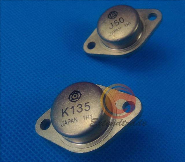 1pair 2sk135/2sj50 K135/j50 Transistor Hitachi To-3 for sale online | eBay