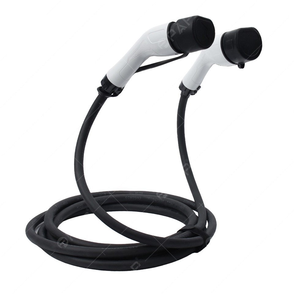 32A 22kW Type2 to Type 2 EV 5M Charging Charger Power Cable BYD Tesla ...