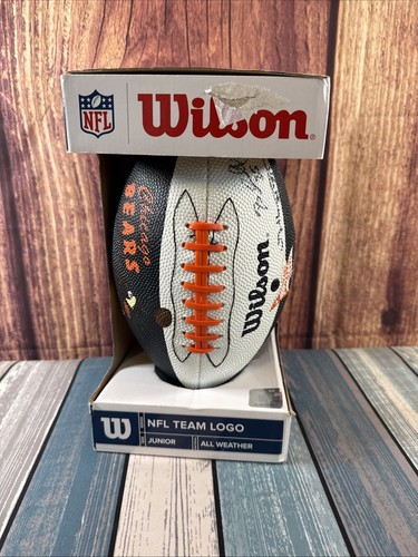 Chicago Bears NFL Autograph Signatures Wilson Football Unknown ...