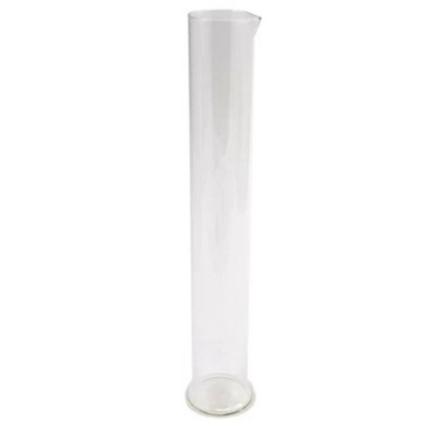 Glass Trial Jar – Hydrometer & Alcoholmeter Measuring Cylinder for ...