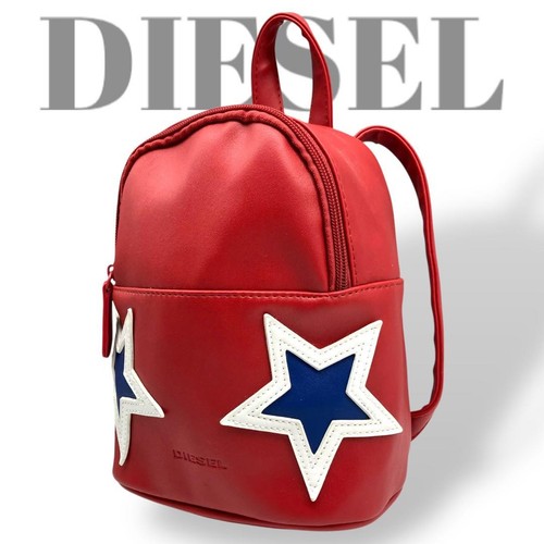 Good product Diesel DIESEL Mini Rucksack Red Kids | eBay