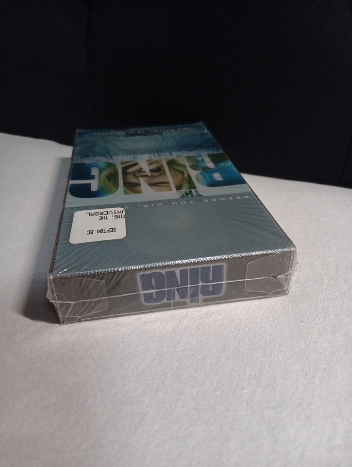 The Ring (VHS, 2003, Transparent Plastic Sleeve) Limited Edition Sealed ...