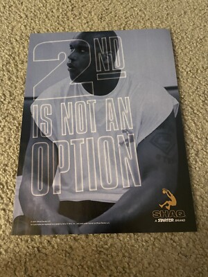 Vintage 2003 SHAQ STARTER Basketball Apparel Poster Print Ad SHAQUILLE ...