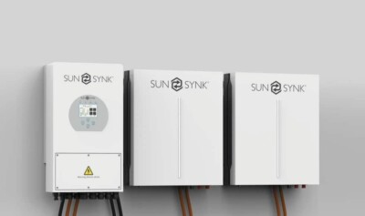 Complete 8kW OFF GRID HYBRID Sunsynk 10.24kWh Battery Storage System ...
