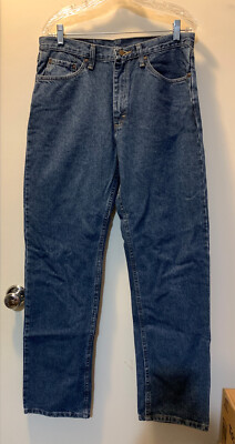 Wrangler 5 Star Men's Jeans Premium Denim Regular Fit 33”X 32 ...