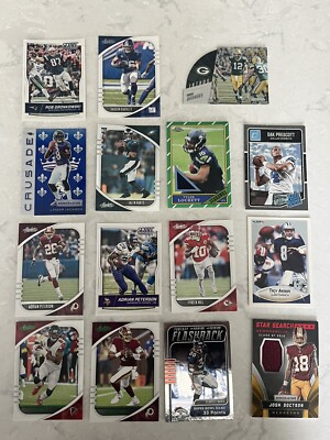 NFL Lot - Rookie cards - Die cuts - Jersey Cards. (Lamar Jackson, Jalen ...