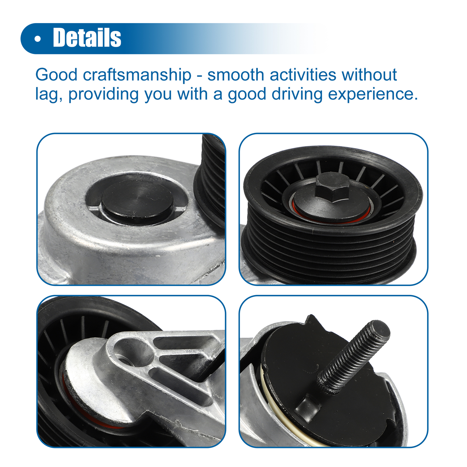 Piece of 1 Belt Tensioner No.53010158AC fit for Dodge Dakota 2001-2003 ...