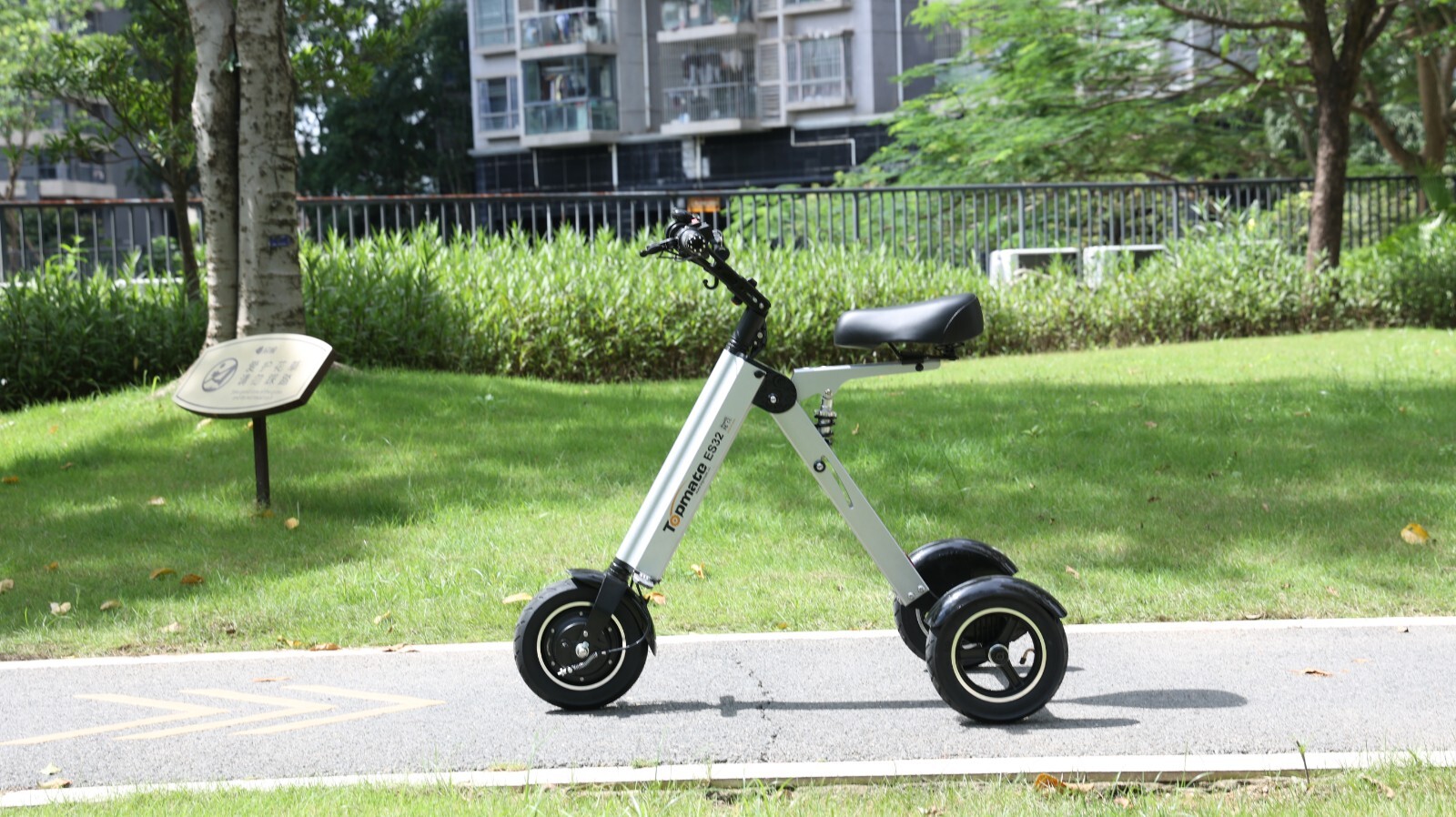 Topmate ES32 Electric Scooter Mini Tricycle for Adult 3 Wheel Mobility ...