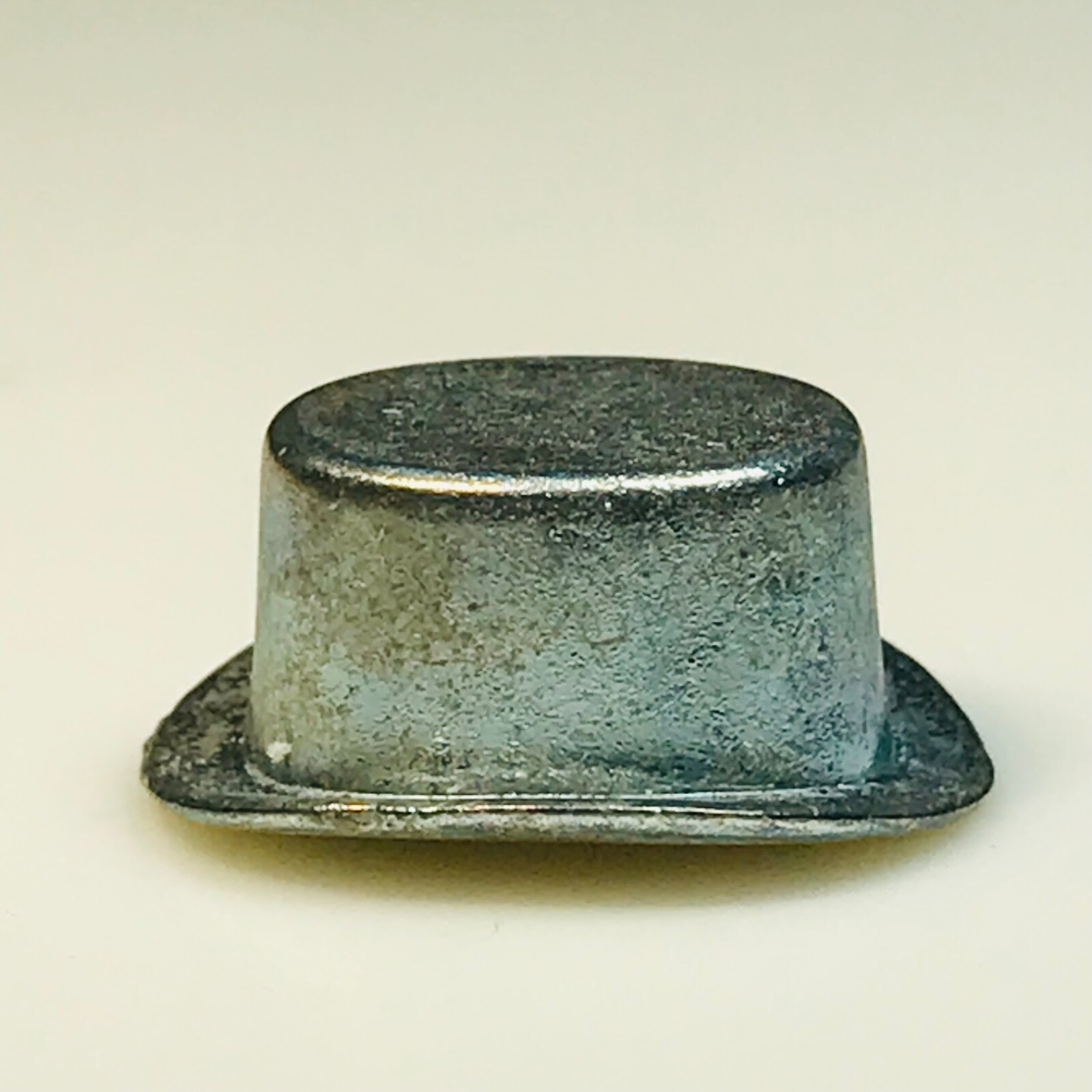 1985+ Monopoly TOP HAT PEWTER Token Replacement Game Piece Mover SILVER ...