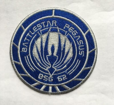 Battlestar Galactica BSG-62 Pegasus 3" Uniform High Quality Patch Iorn ...