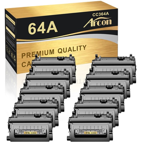 Black Toner Compatible with HP CC364A 64A LaserJet P4014 P4015n P4015x ...
