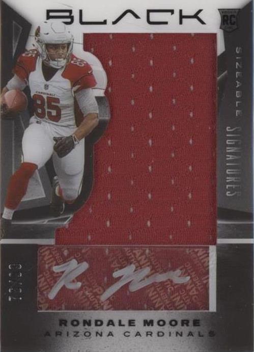 2021 Panini Black - Sizeable Signatures Rookie Jerseys Rondale Moore # ...