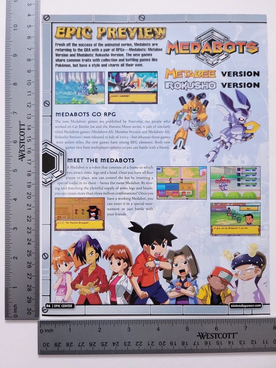 Medabots Metabee Vs Rokusho