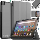 Case For Amazon Kindle Fire HD 8 /HD 8 Plus 2020 Leather Smart Stand ...