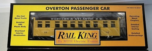 Rail King W.A.R.R. Overton Coach 30-6400-2 (Damage) | eBay