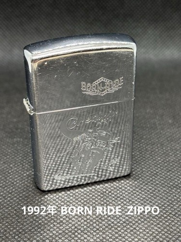 Zippo Lighter 13 1992 Born Ride | eBay