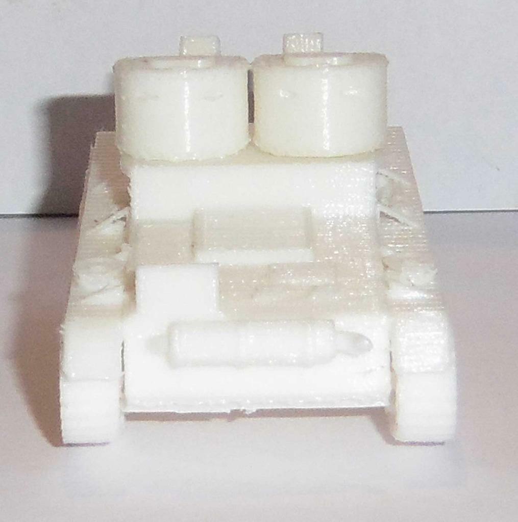 28mm 1/56 3D printed WWII Polish Vickers Export Tank Twin MMG for Bolt ...