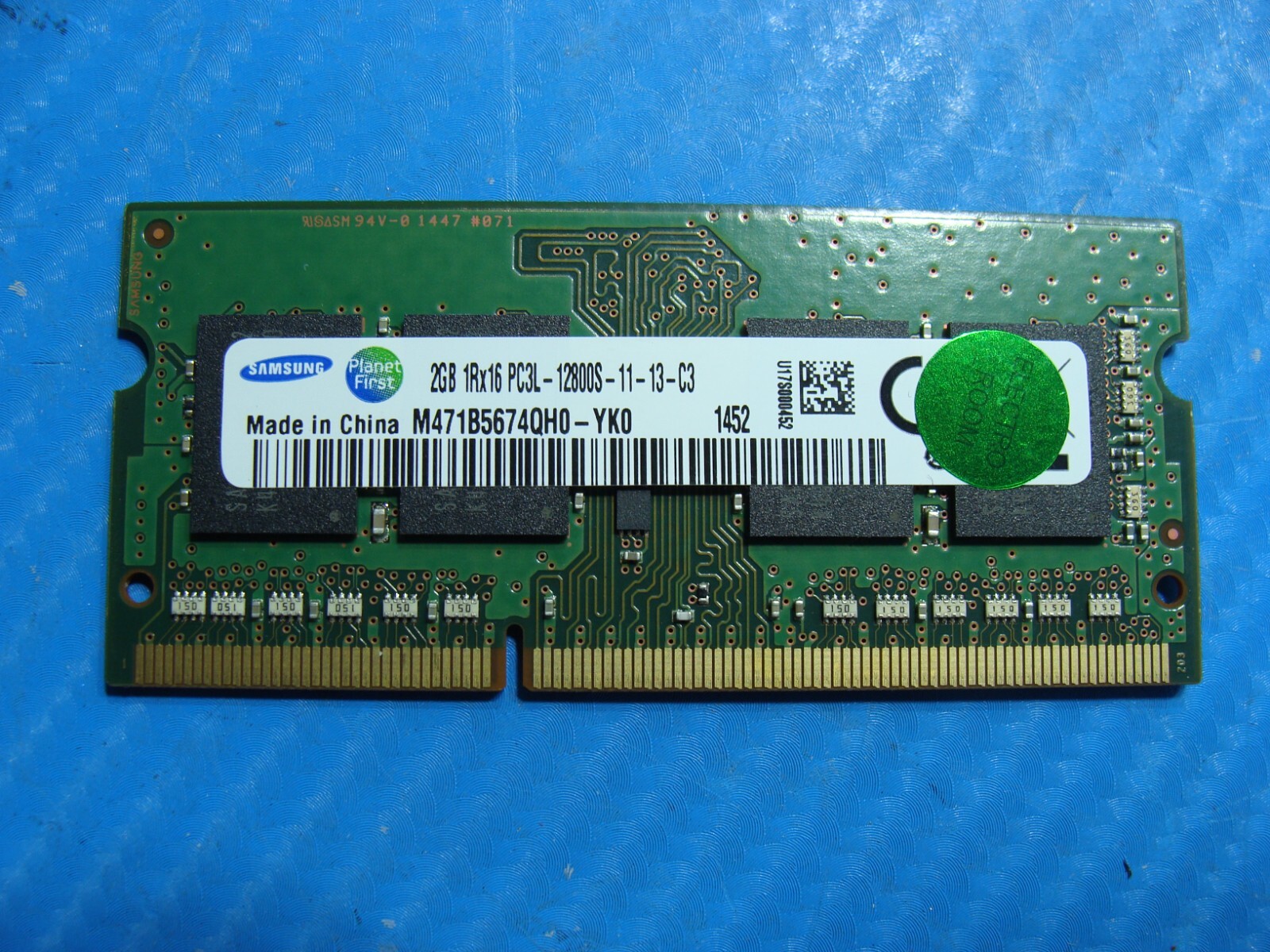 Lenovo 2-15 20405 Samsung 2GB PC3L-12800S Memory RAM SO-DIMM ...