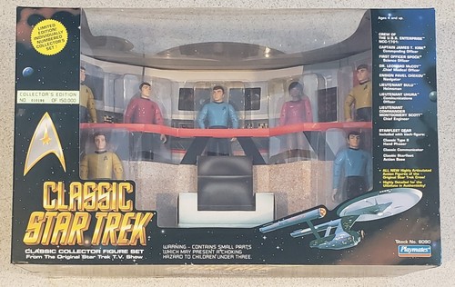 STAR TREK CLASSIC COLLECTOR FIGURE SET FROM THE ORIGINAL STAR TREK 7 ...