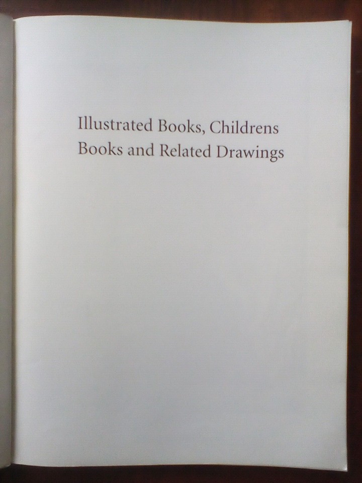 Sotheby's : Illustrated Books and Drawings : London : May 7, 1998 | eBay