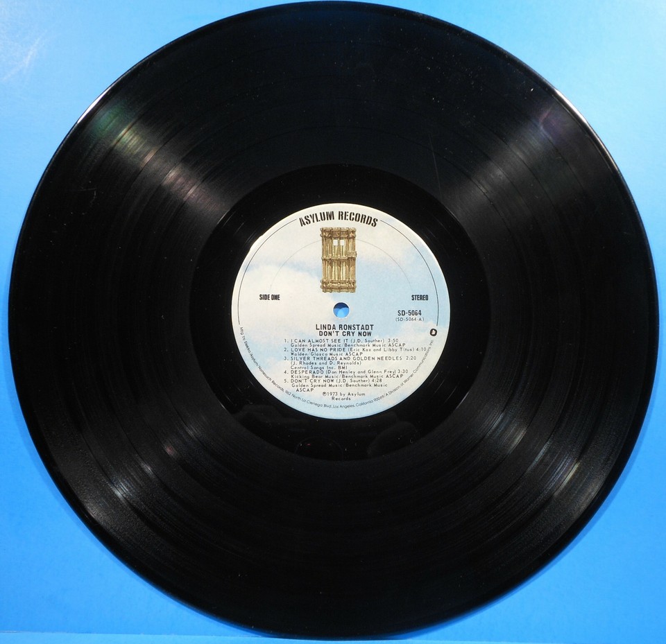 LINDA RONSTADT DON'T CRY NOW '73 ORIGINAL "DESPERADO" GREAT CONDITION ...