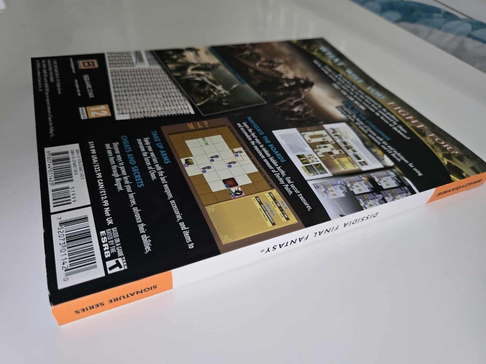 Dissidia Final Fantasy Strategy Guide Complete with Poster | eBay UK